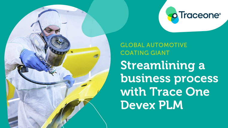 Trace One Devex PLM - Product Lifecycle Management Software | Trace One