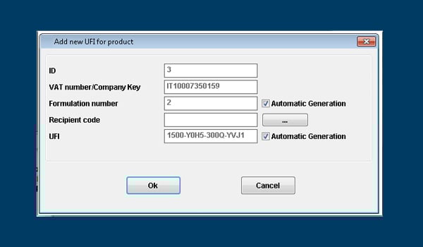 UFI generation module is available